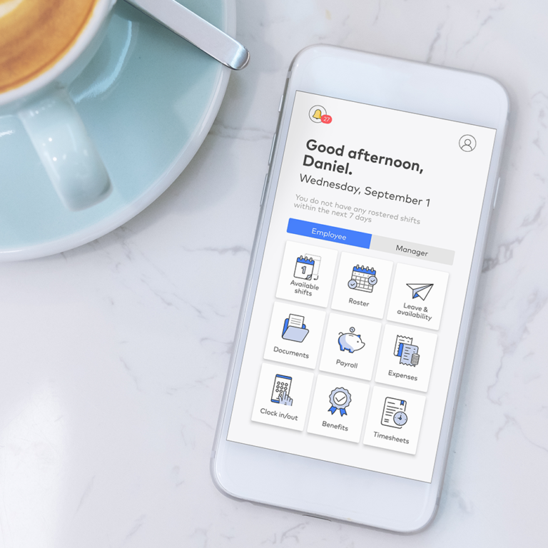 Employee Self Service (ESS) Payroll Software Australia Roubler