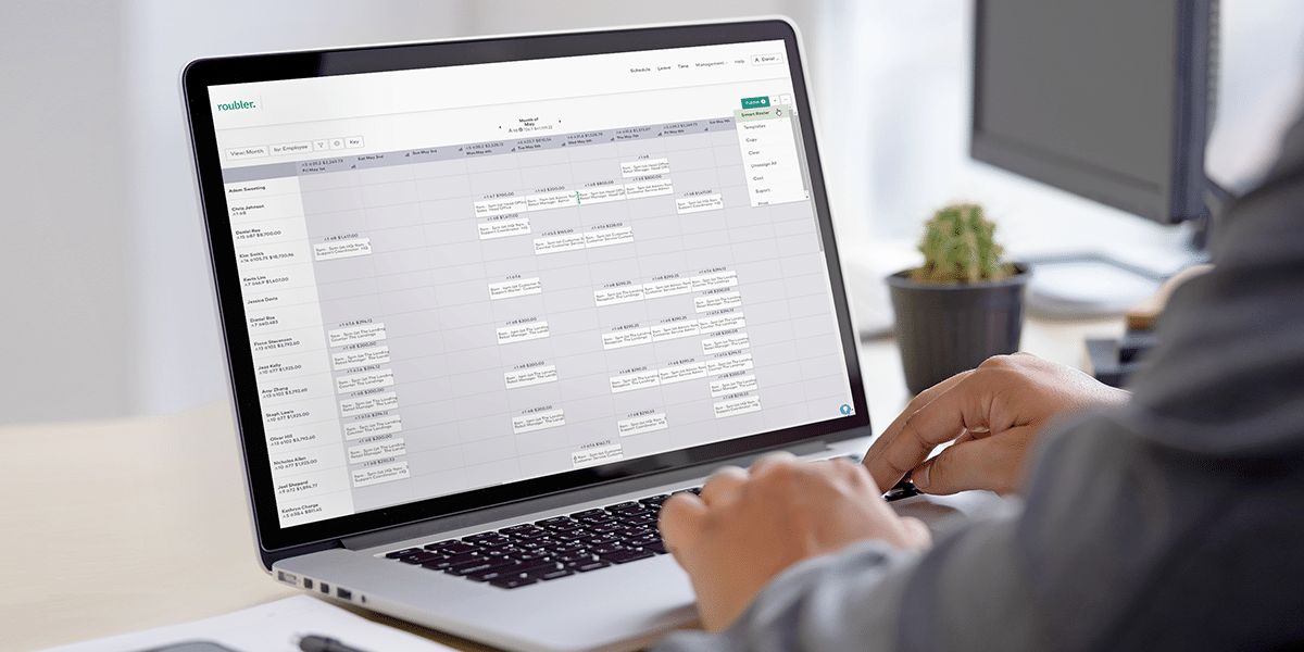 Online Staff Rostering Software & App Singapore Roubler