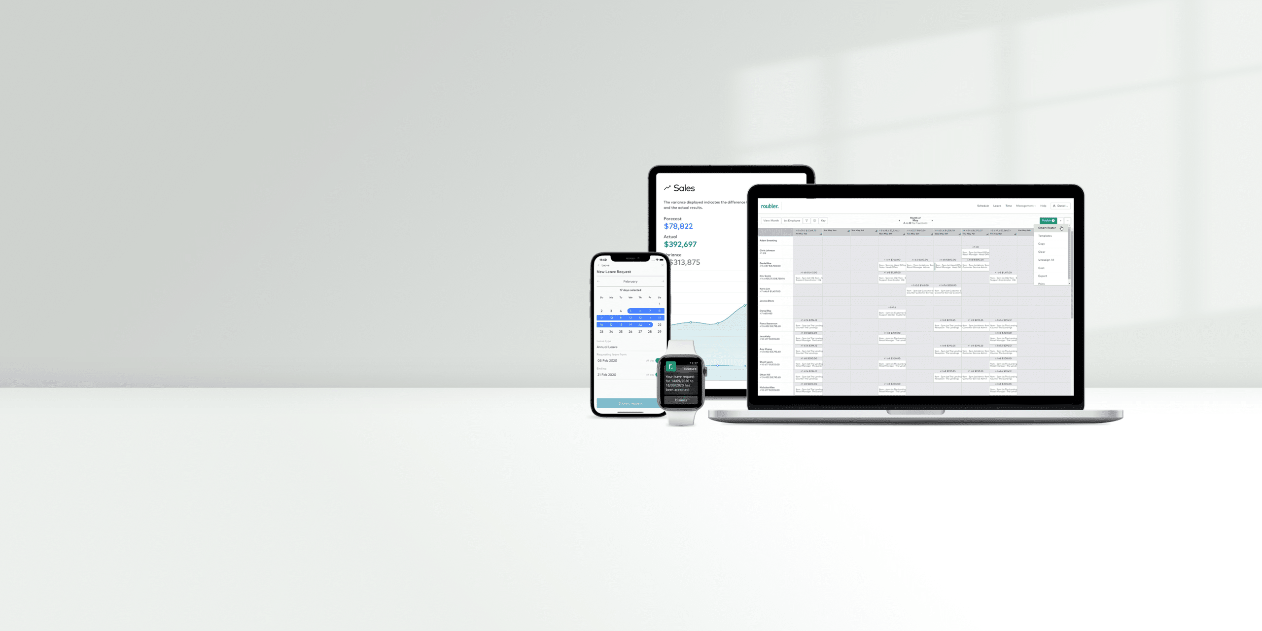Workforce Management, HR, Roster & Payroll Software Singapore Roubler