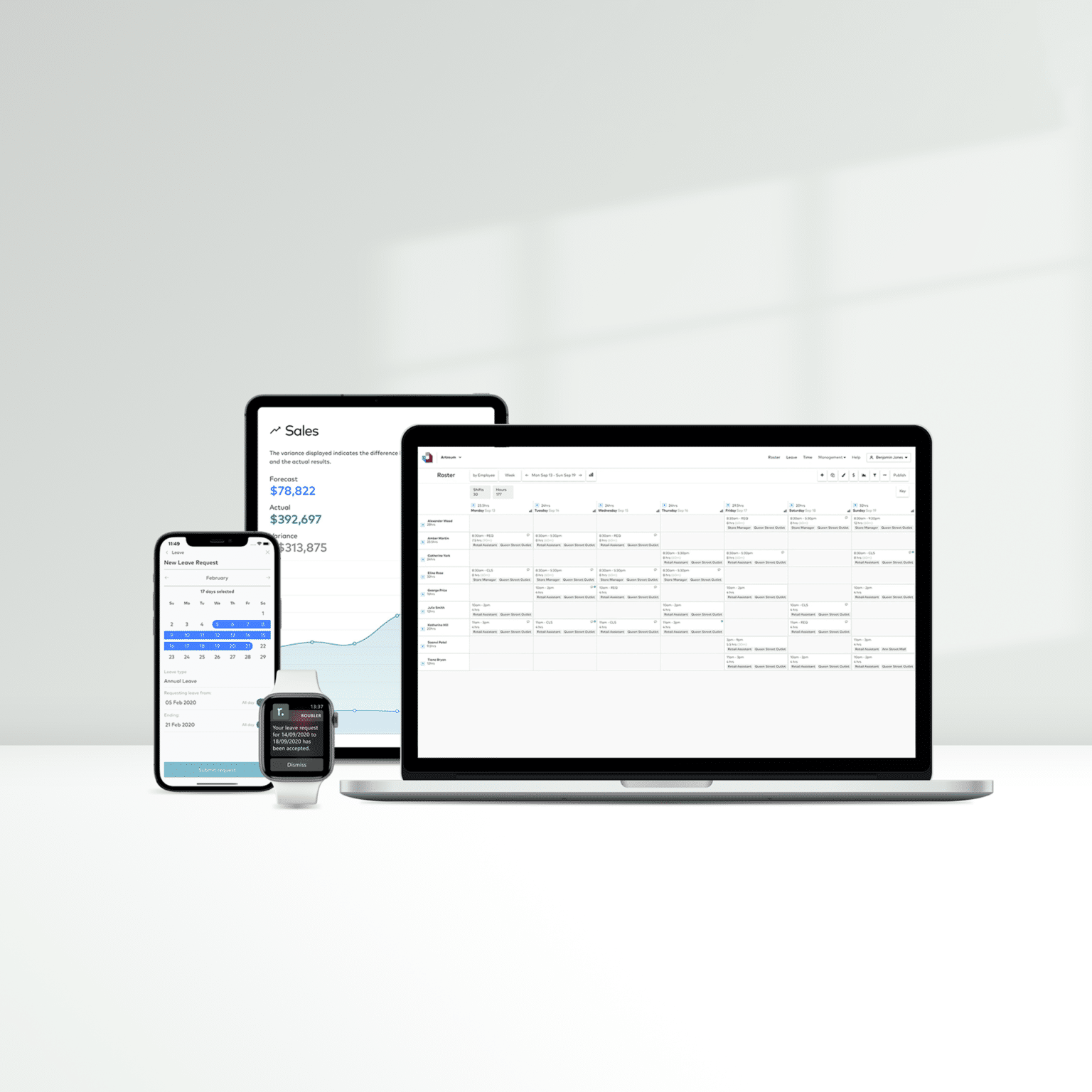 Workforce Management, HR, Roster & Payroll Software Singapore Roubler