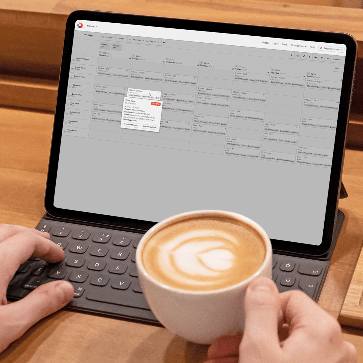 Staff Rota Software & Rota Mobile App UK Roubler