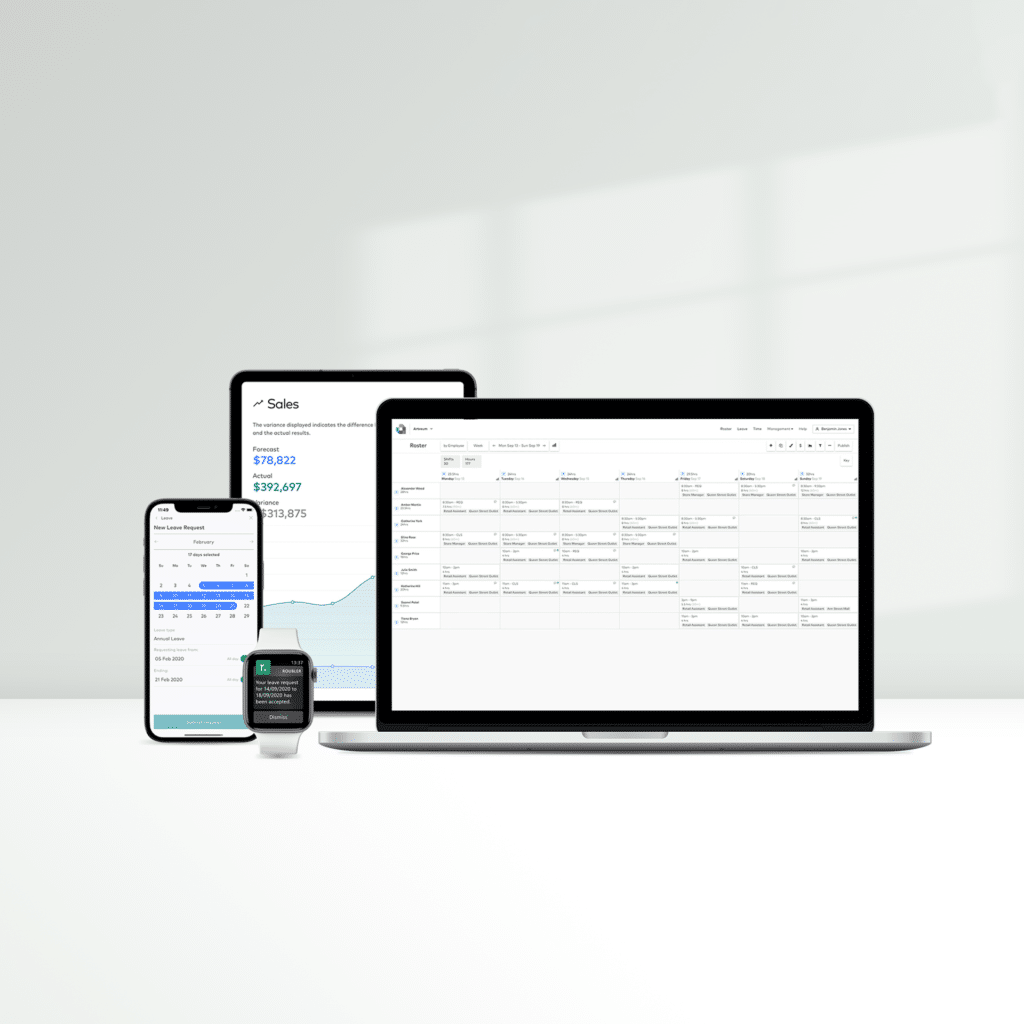 Workforce Management Roster & Payroll Software Roubler
